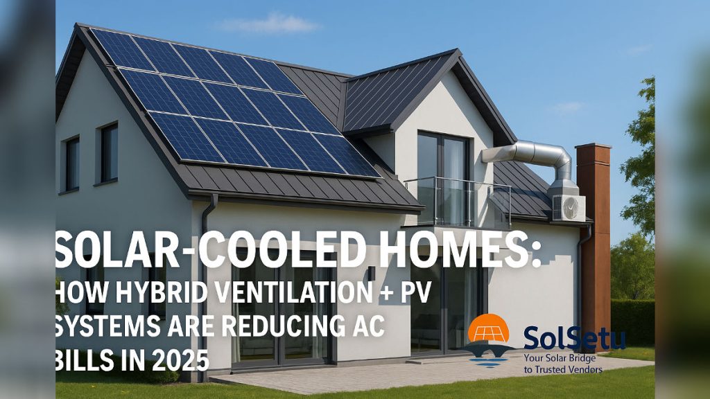 Solar-Cooled Homes: How Hybrid Ventilation + PV Systems Are Reducing AC ...