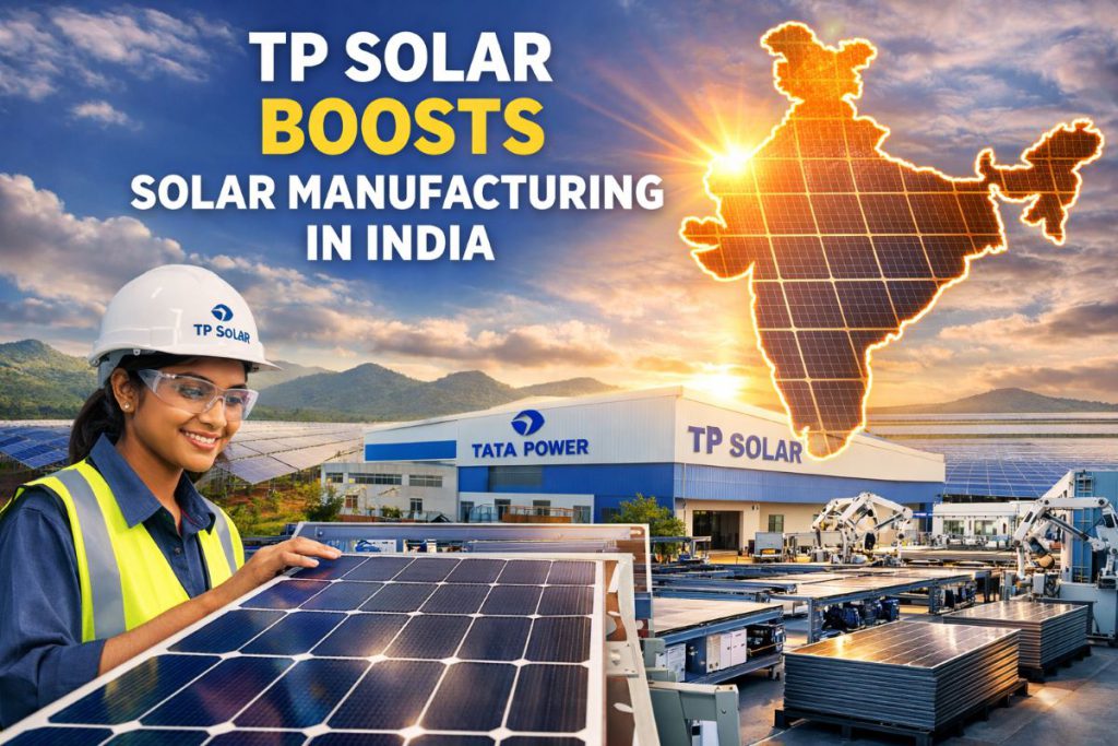 TP Solar Scales Up Domestic Manufacturing, Strengthening India’s Solar ...