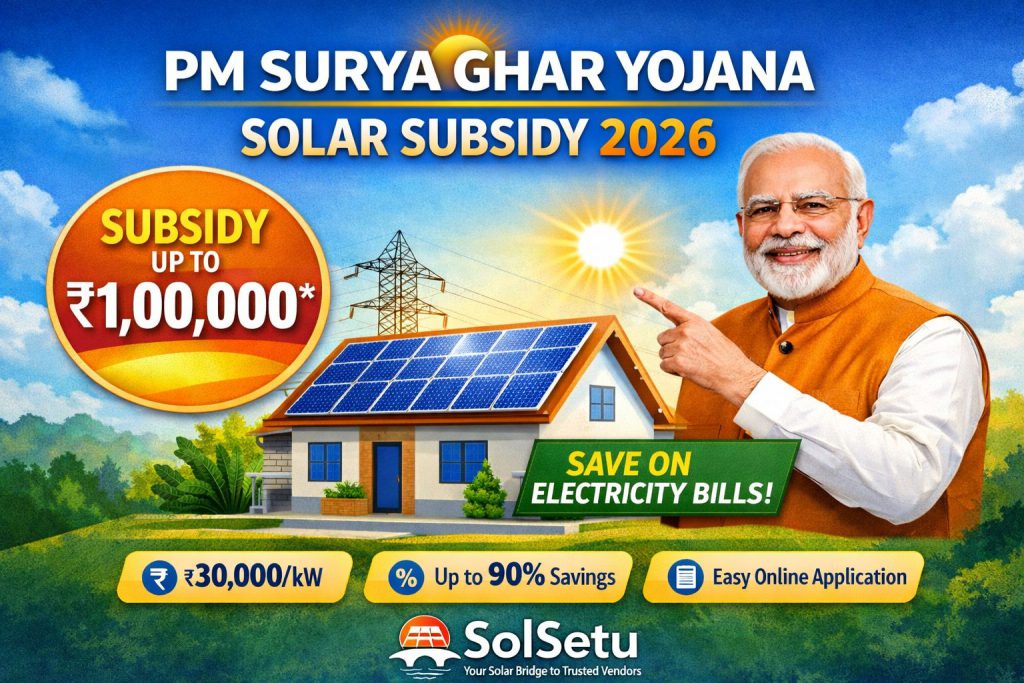 PM Surya Ghar Yojana Solar Subsidy 2026 – Complete Guide for Homeowners ...